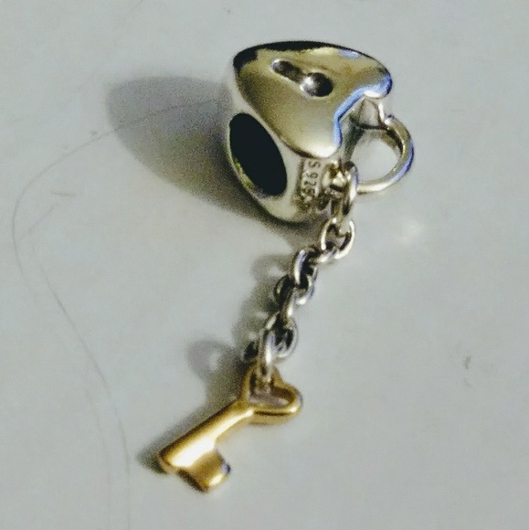 Pandora | Jewelry | New Pandora Key To My Heart Bead | Poshmark